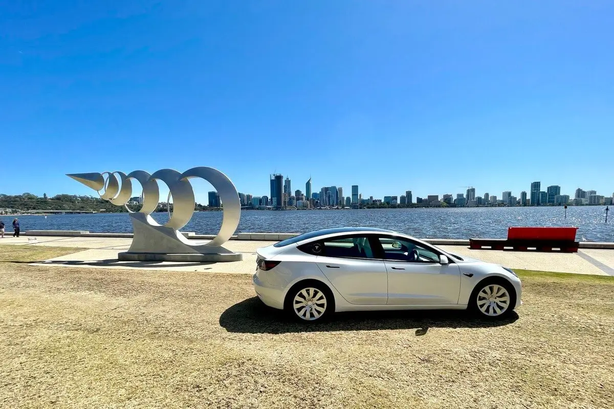 Car Hire in Perth Airport | Tesla Model 3, 2021, 425kms range in Perth ...
